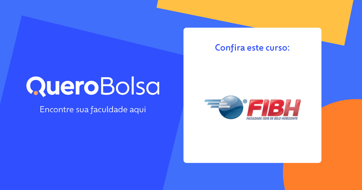 FIBH 2021 - Bolsas, Cursos e Informações | Quero Bolsa